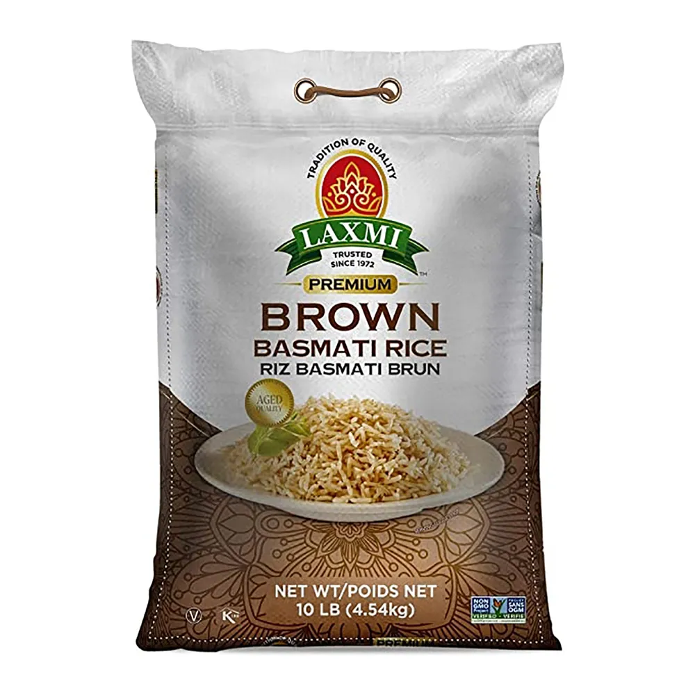 Buy Laxmi Premium Brown Basmati Rice 10lb Online | South Asian Central