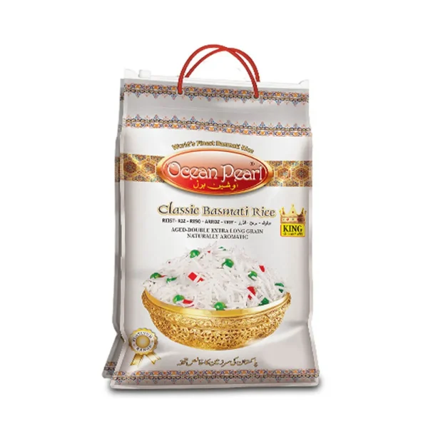Buy Ocean Pearl Classic Basmati Rice 10 Lb Online | South Asian Central