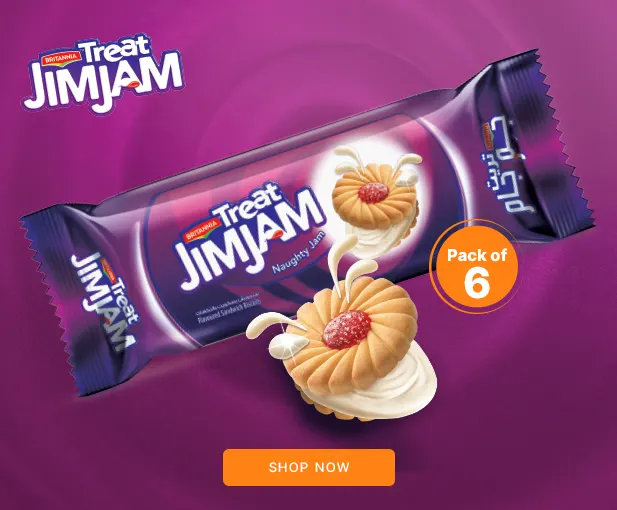 Jim jam 100g pack of 6 | South Asian Central