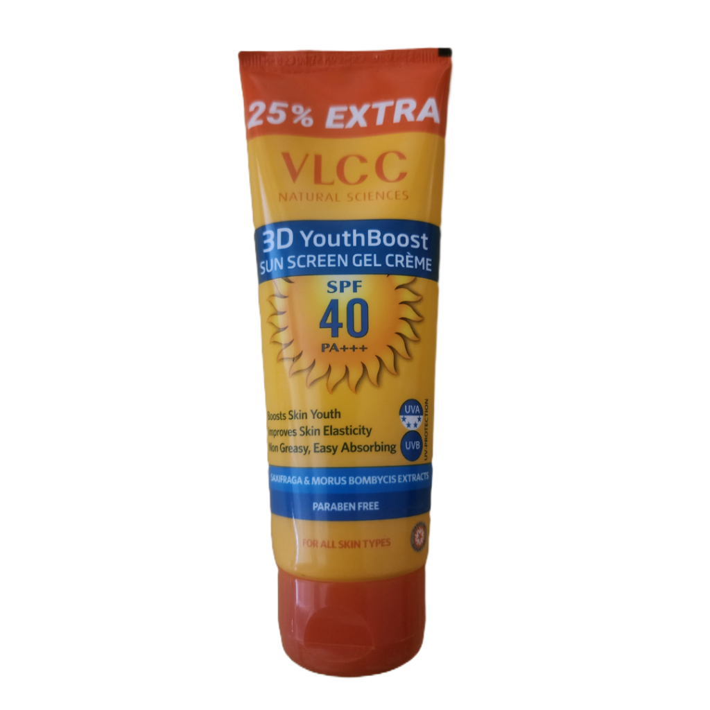 Buy VLCC 3D Youth Boost SPF40 Sunscreen Gel Crème Online | South Asian ...
