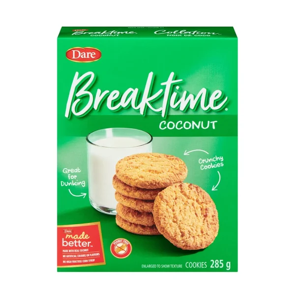 Buy Breaktime Cookies Coconut 285g Online | South Asian Central