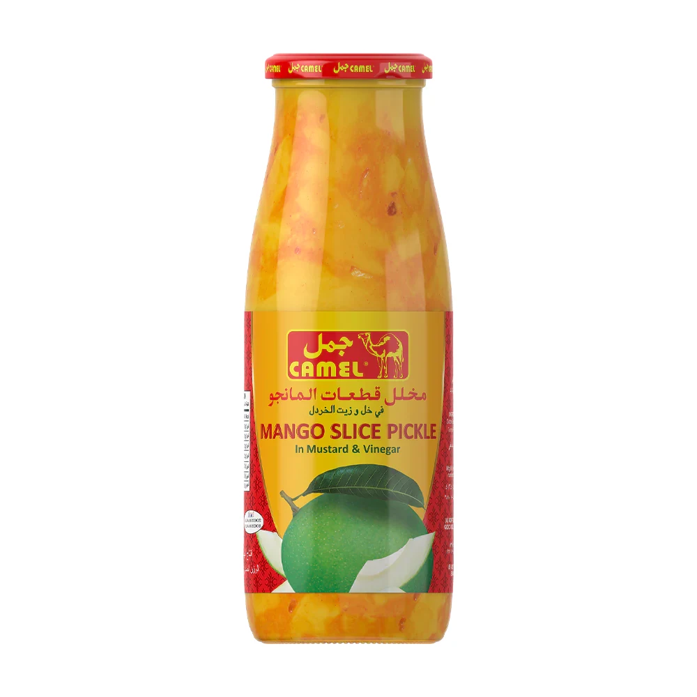 Buy Camel Mango Slice Pickle in Mustard & Vinegar 450g Online | South ...
