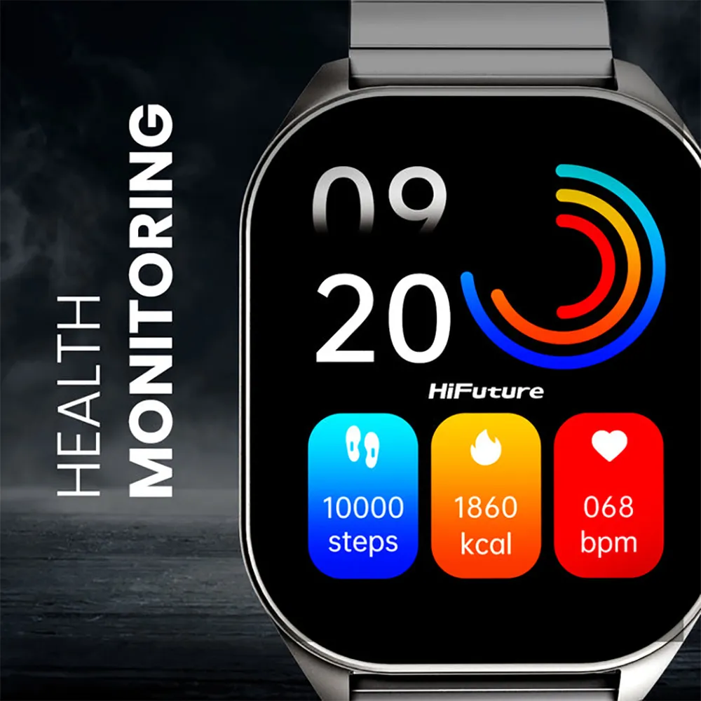 Buy Hifuture Smart Watch Apex (Silver) Online | South Asian Central