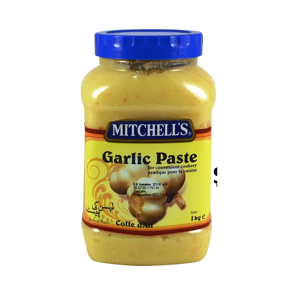 Buy Mitchell’s Garlic Paste 1kg Online | South Asian Central
