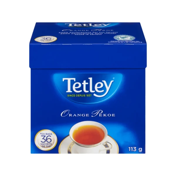 Buy Tetley Tea 36 Tea Bag 113g Online | South Asian Central
